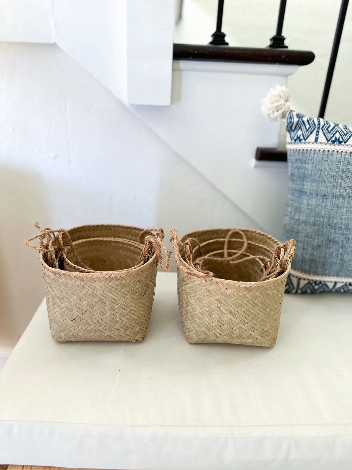 Lao Collection - 3 Tier Hanging Baskets | KURATED STYLE