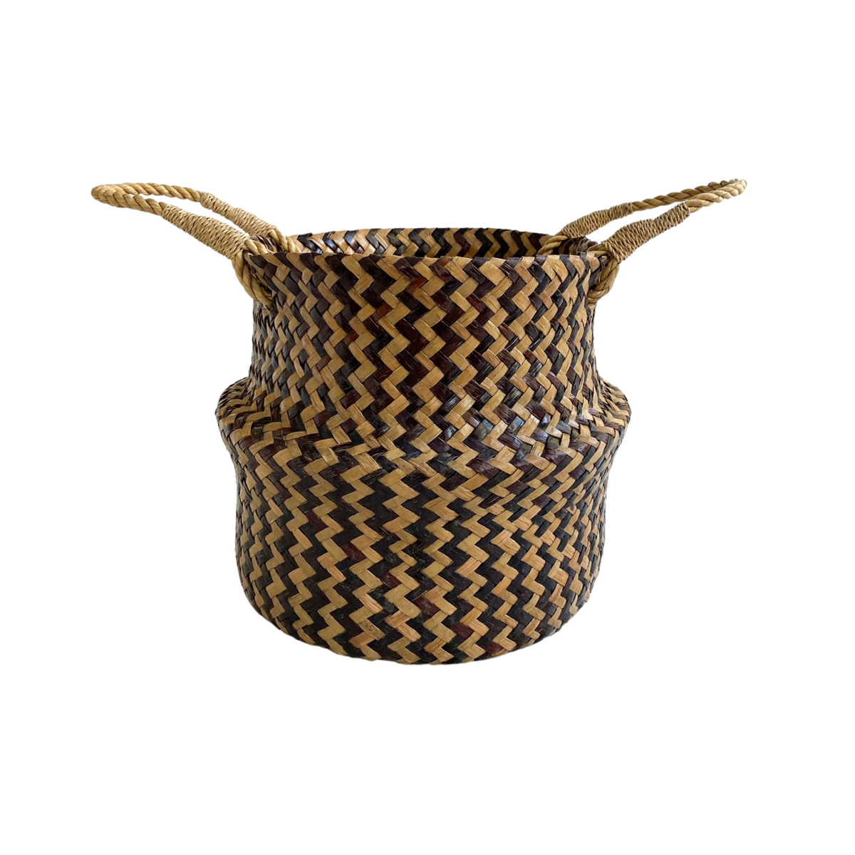 Chiangmai Village Basket - Zig Zag | KURATED STYLE