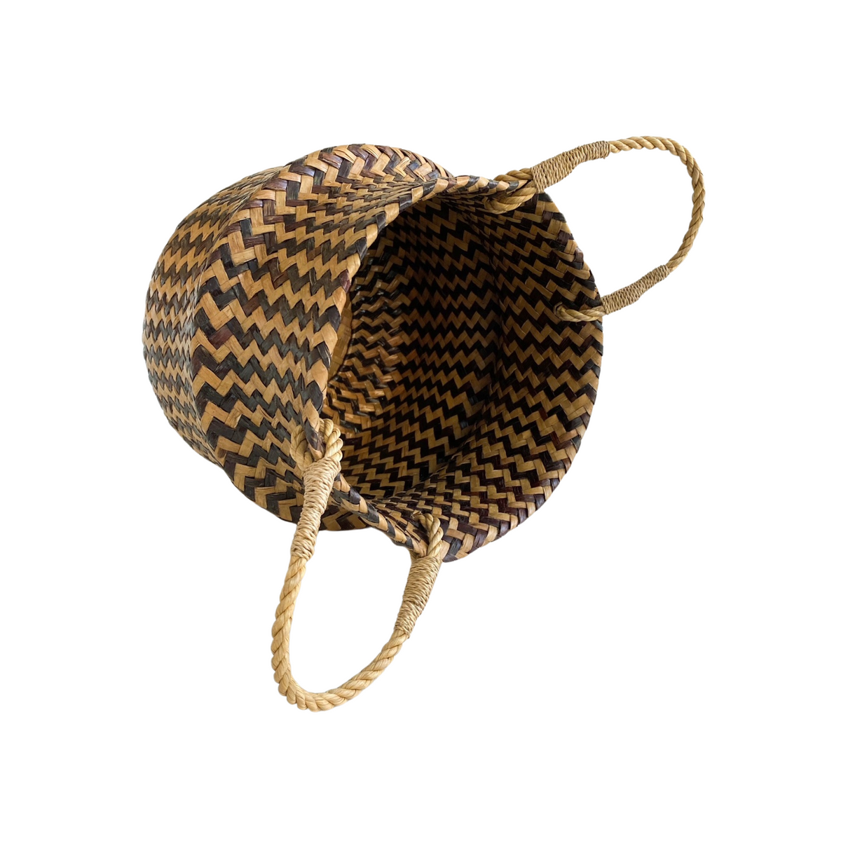 Chiangmai Village Basket - Zig Zag | KURATED STYLE